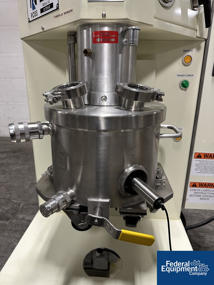 2 Gal Ross Tiple Motion VersaMix Mixer, Model VMC-2, 316 S/S | Federal ...