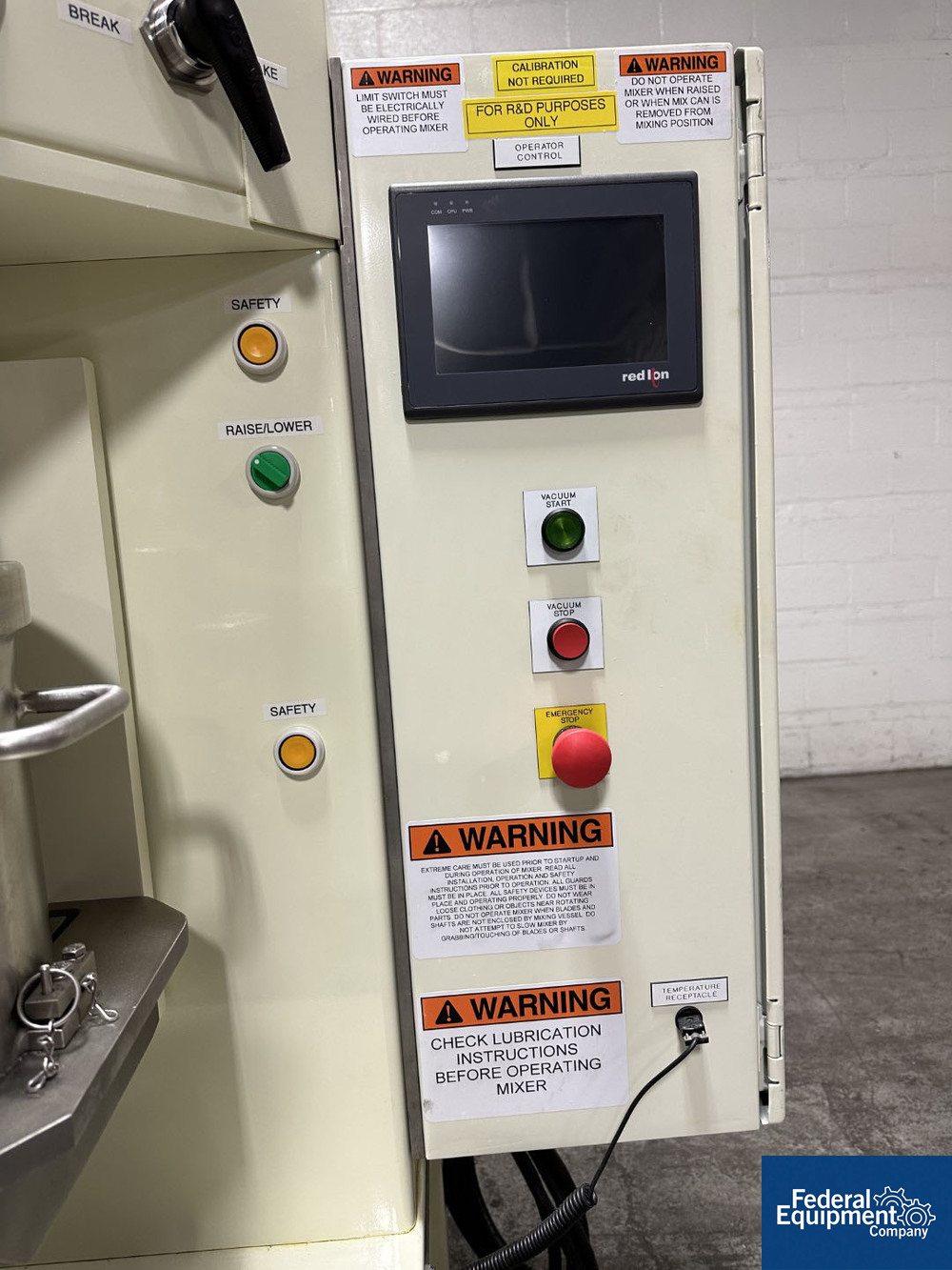 2 Gal Ross Tiple Motion VersaMix Mixer, Model VMC-2, 316 S/S | Federal ...