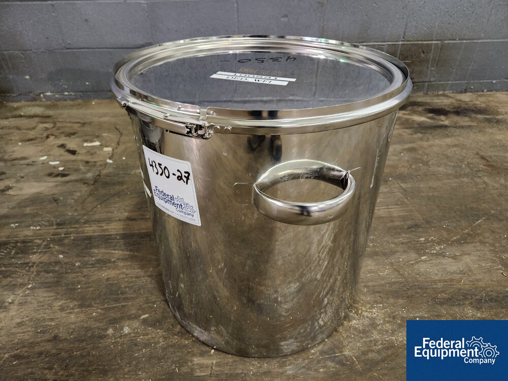 16 Gal Eagle Stainless Tank, Model CTL-43, 316L S/S | Federal Equipment ...