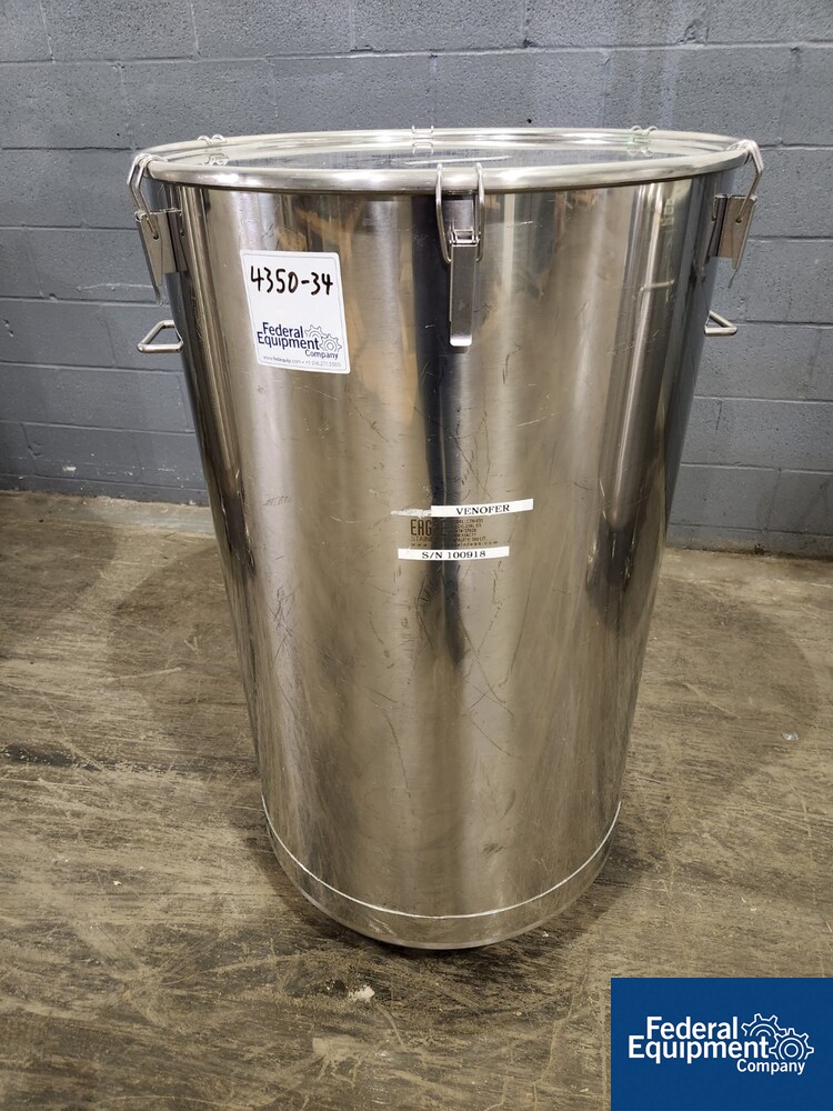70 Gal Eagle Stainless tank, Model CTH-635, 316L S/S | Federal ...