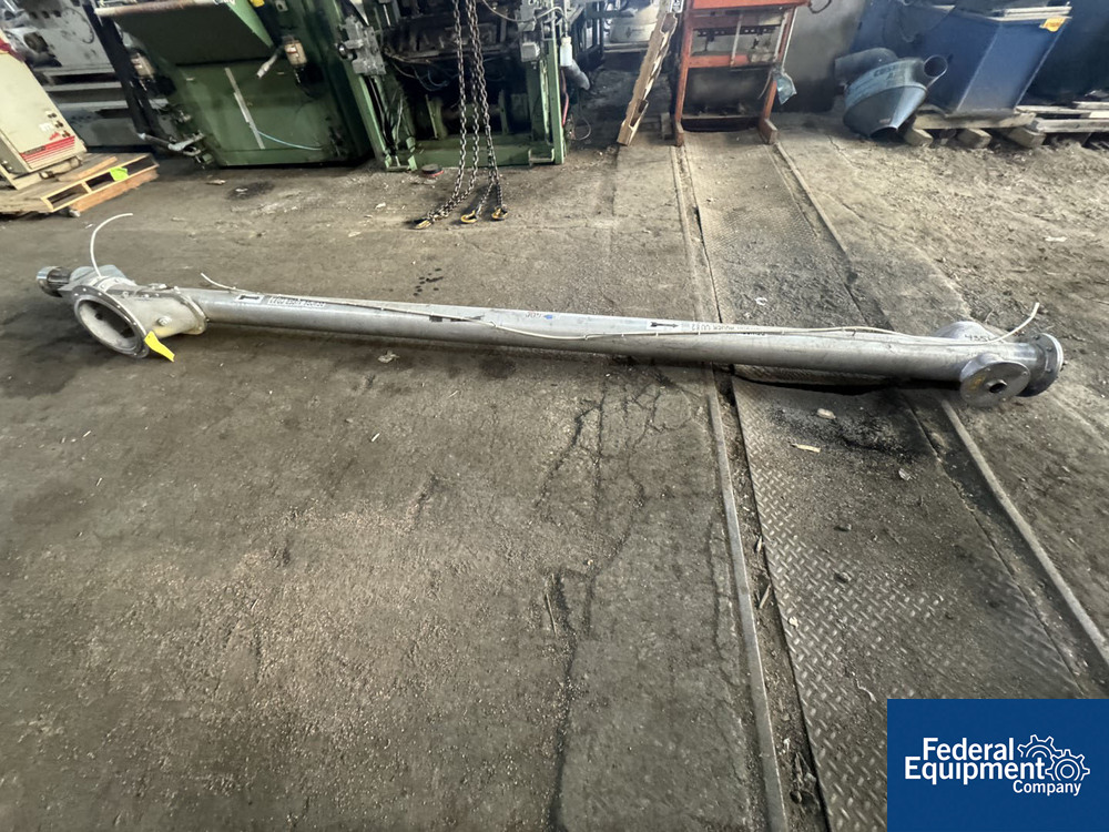 8" Penta MFG Tubular Screw Conveyor, S/S | Federal Equipment Company