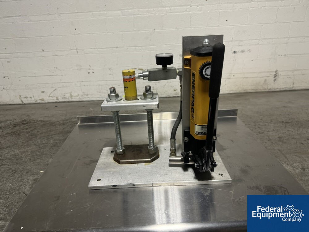 GlobePharma Single Station Tablet Press | Federal Equipment Company
