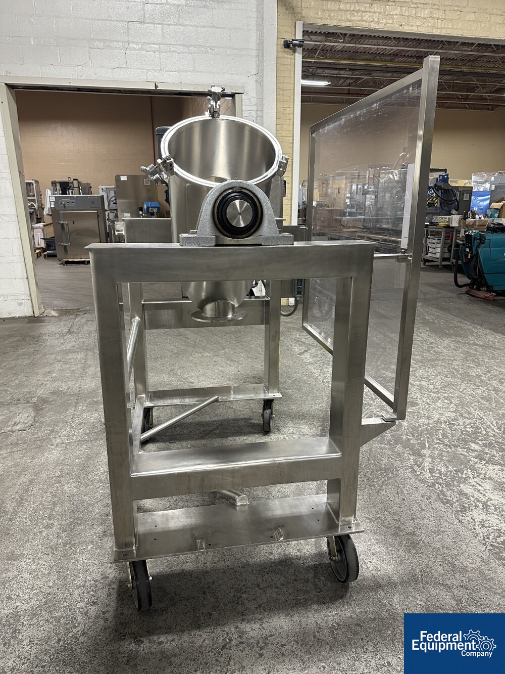 3 Cu Ft Gemco Twin Shell Blender, S/S | Federal Equipment Company