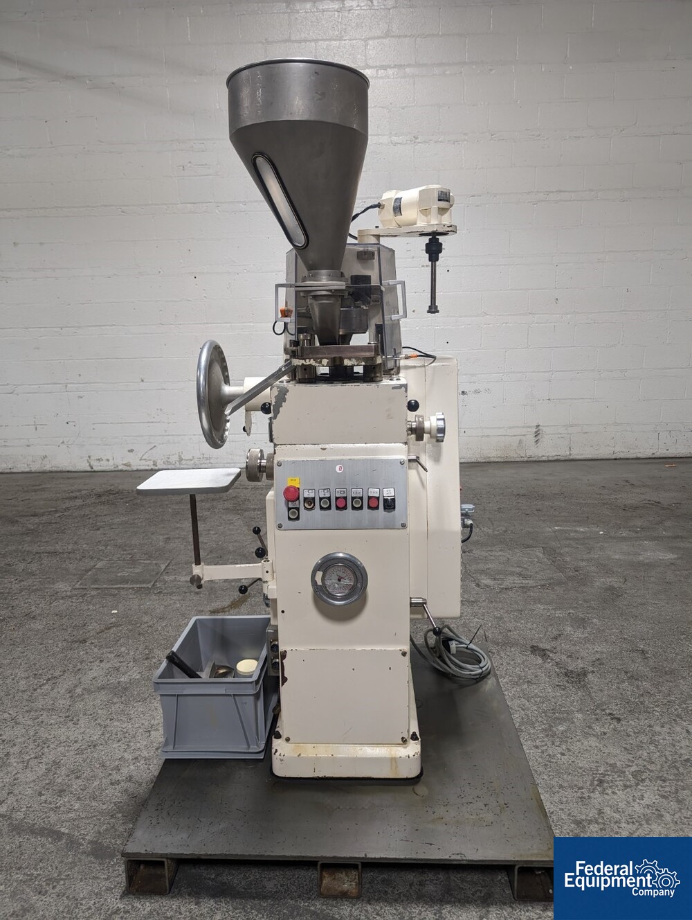 Korsch PH 103/DMS Tablet Press, 3 station | Federal Equipment Company