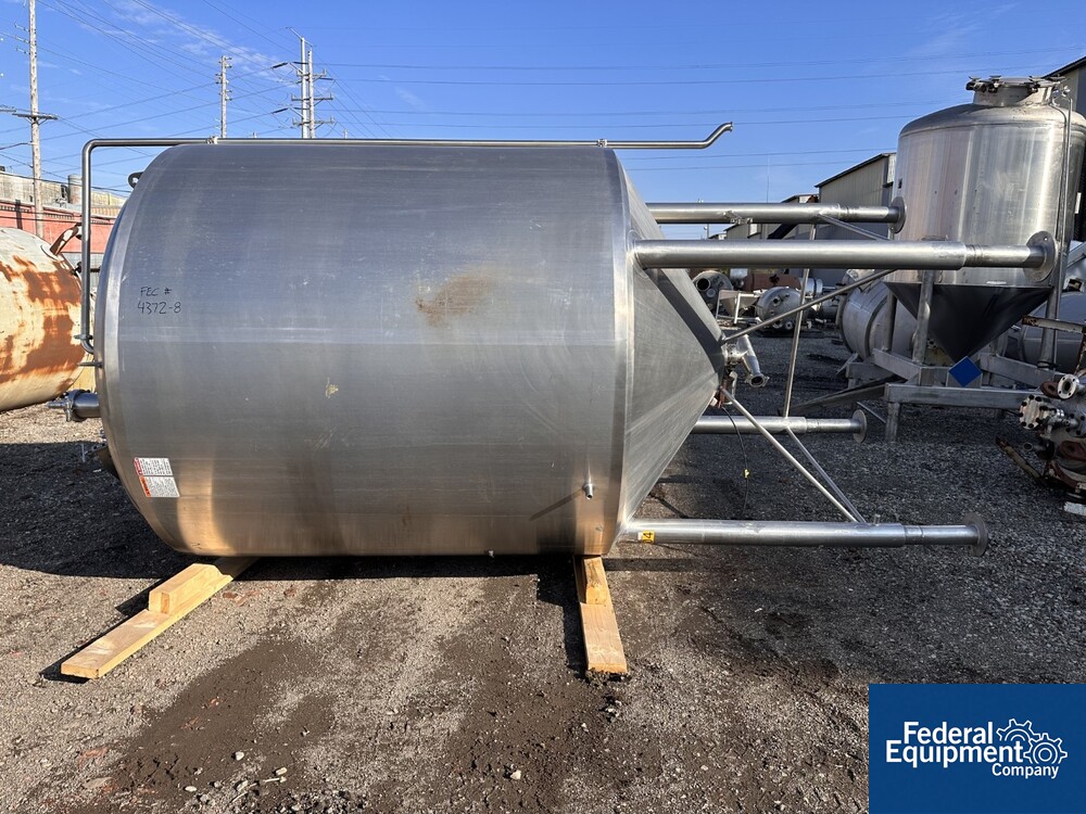 1,500 Gal APV Tank, S/S | Federal Equipment Company