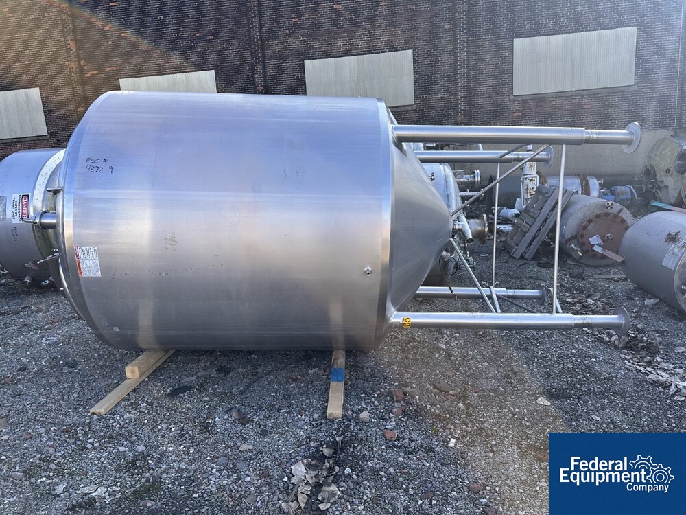 1,500 Gal APV Tank, S/S | Federal Equipment Company