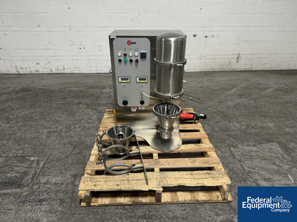 Glatt Midi-Glatt Fluid Bed Dryer, S/S | Federal Equipment Company