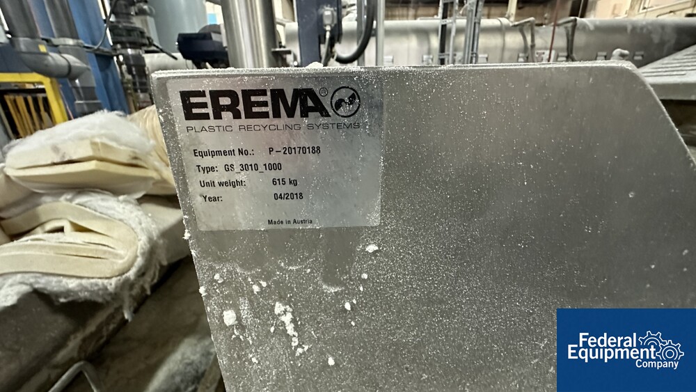 Erema INTAREMA 2021 TVEplus Pelletizing Line | Federal Equipment Company