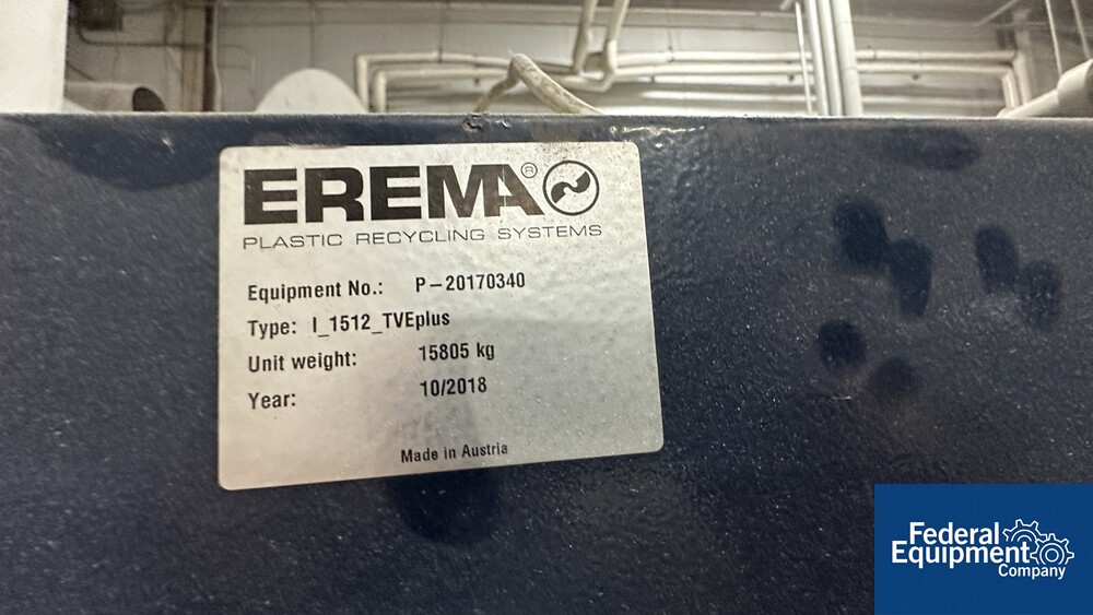 Erema Intarema 1512_TVEplus Pelletizing Line | Federal Equipment Company
