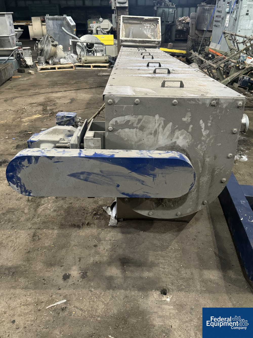 24" Goema Inclined Screw Conveyor, S/S | Federal Equipment Company