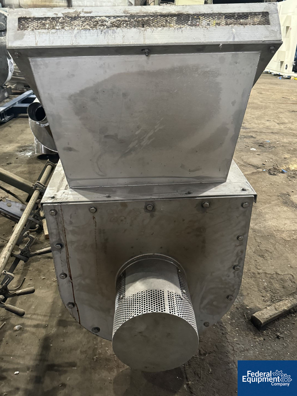 24" Goema Inclined Screw Conveyor, S/S | Federal Equipment Company