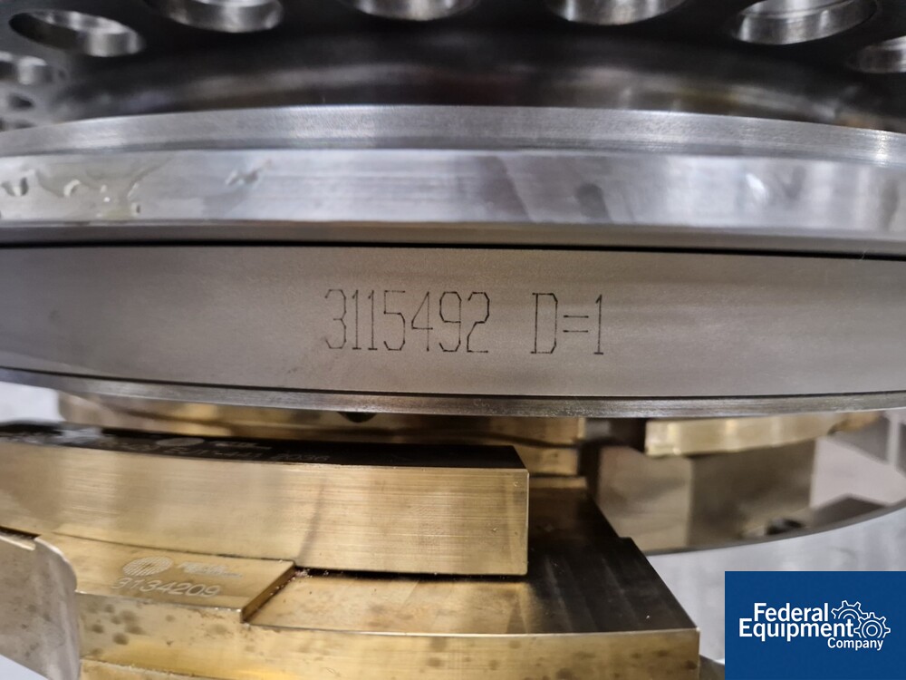 Fette Turret, 30 Station, D Tooled | Federal Equipment Company