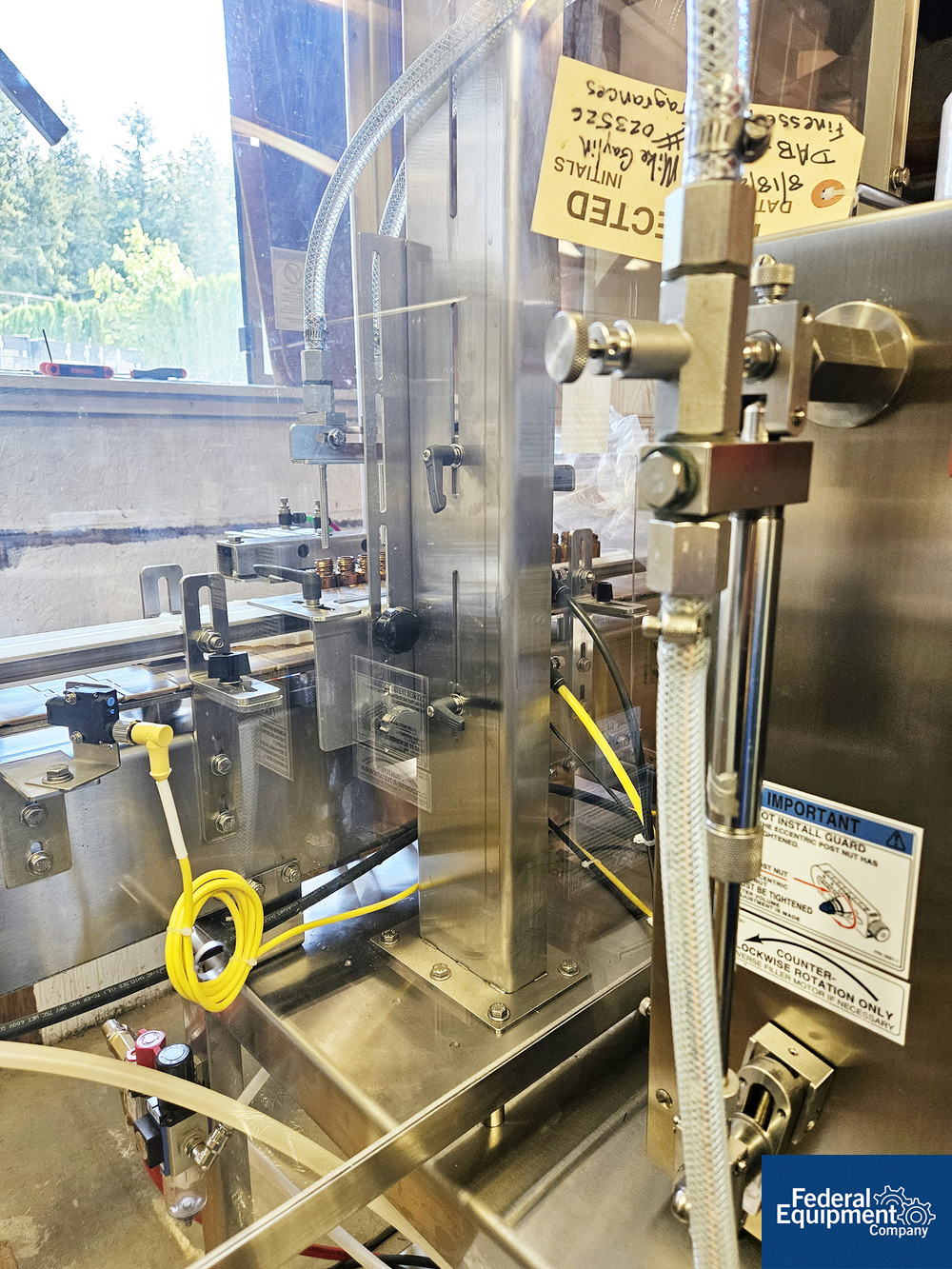 Filamatic ProLine Filling Line, Model Econofil | Federal Equipment Company