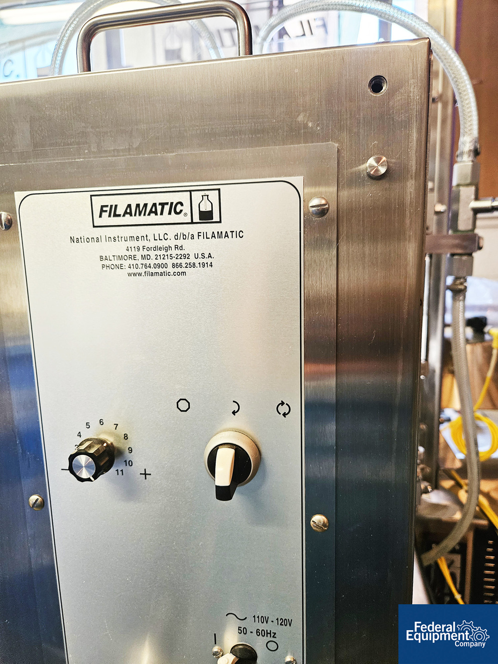 Filamatic ProLine Filling Line, Model Econofil | Federal Equipment Company