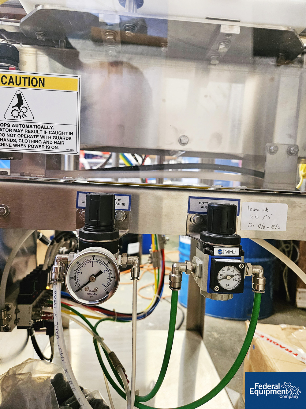 Filamatic ProLine Filling Line, Model Econofil | Federal Equipment Company