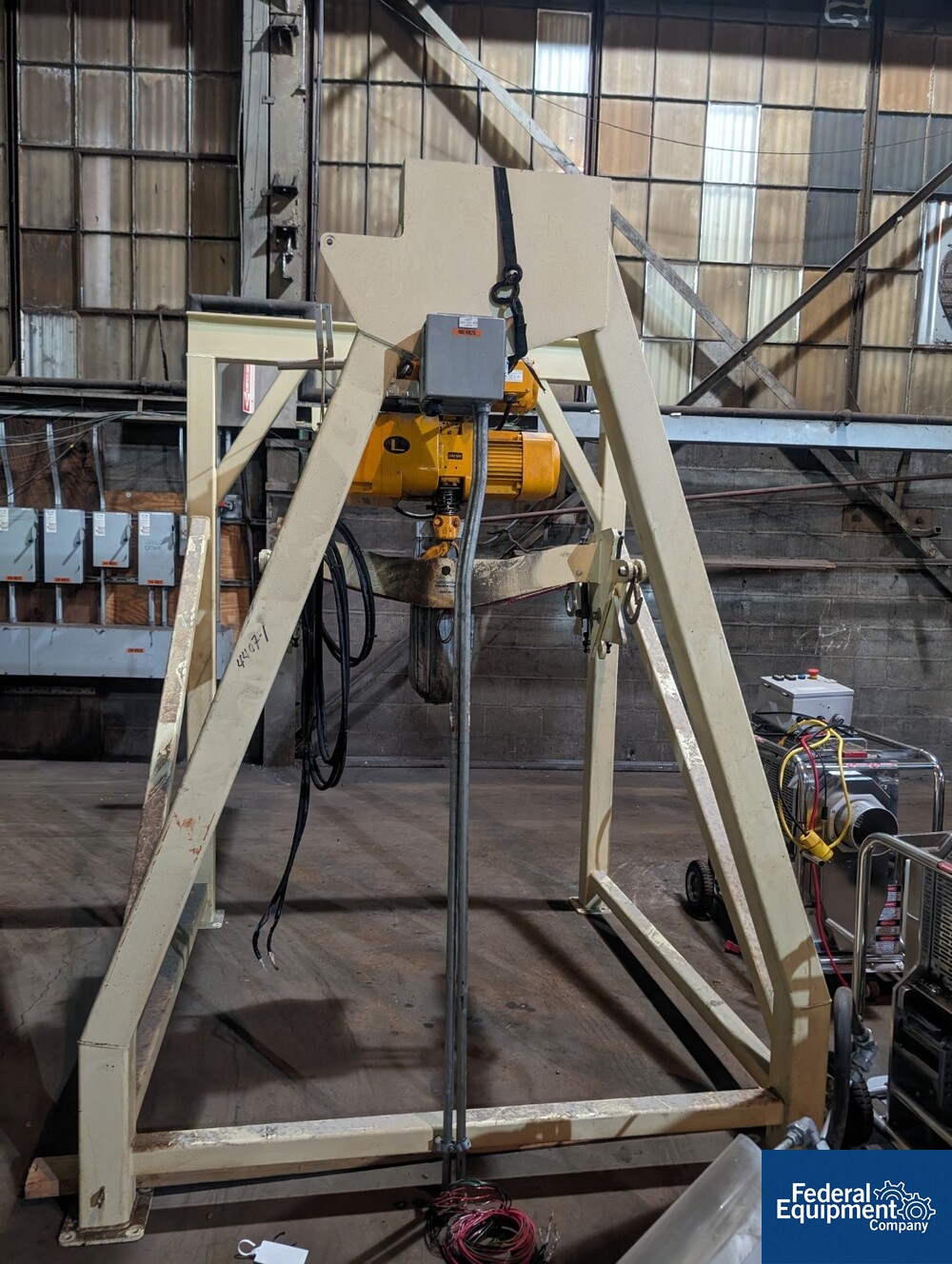 NBE Bulk Bag Unloading Stand | Federal Equipment Company