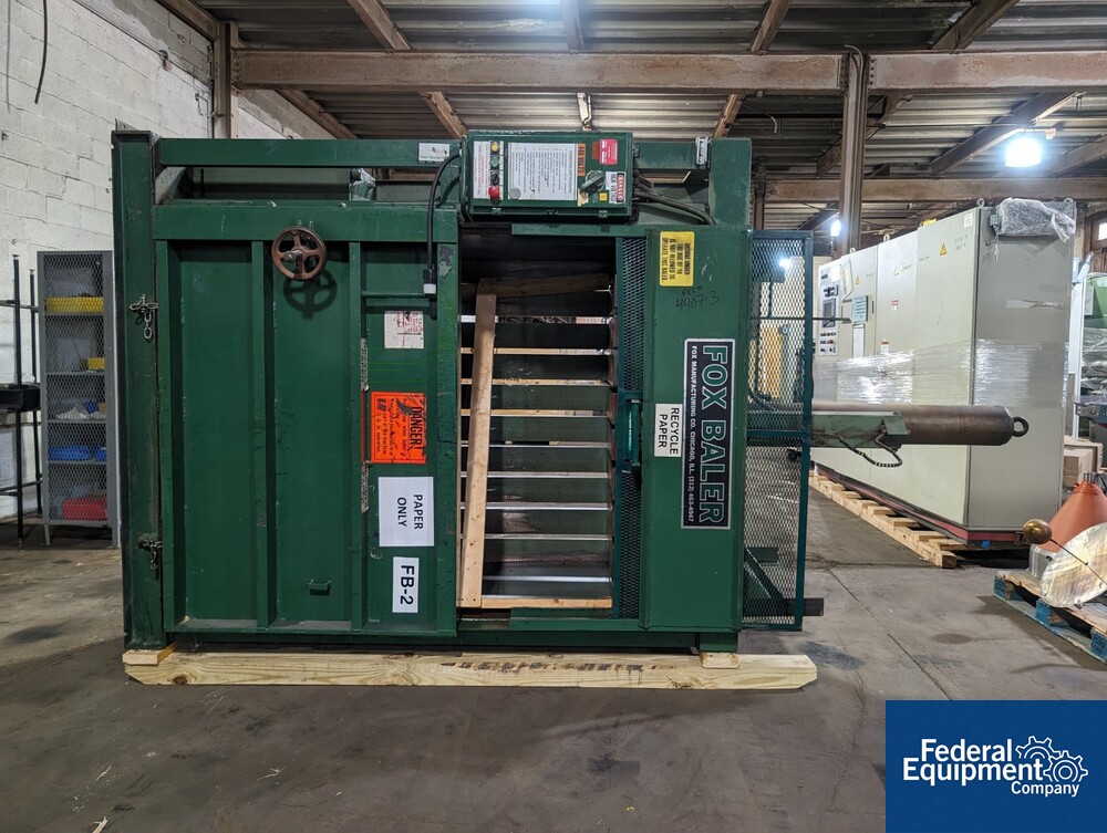 60" Fox Vertical Baler, Model 60 | Federal Equipment Company