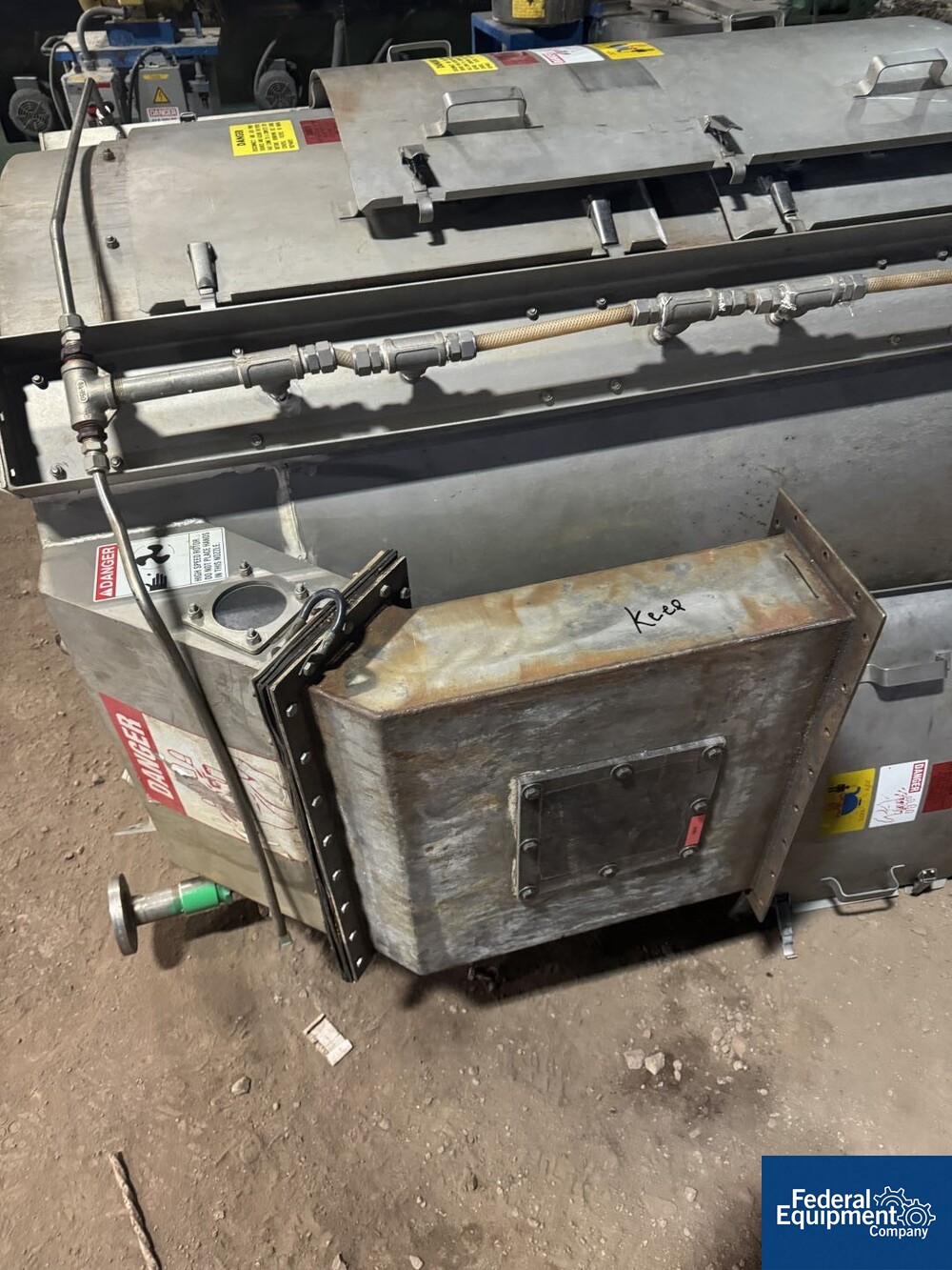 Gala Dewatering Spin Dryer System, Model 303BF, S/S | Federal Equipment ...