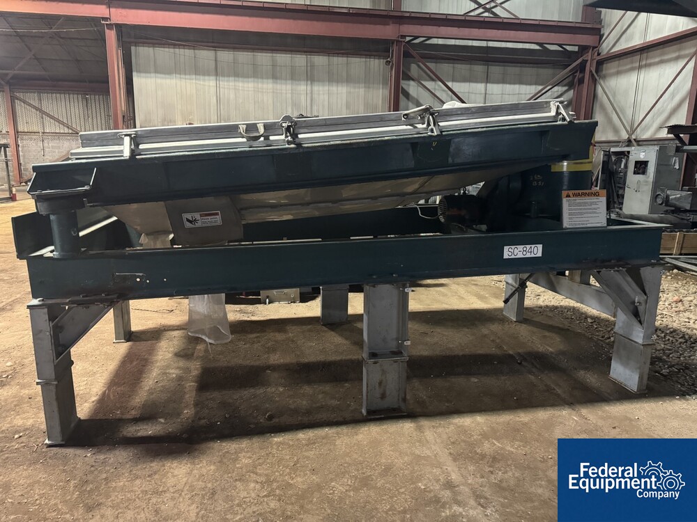 60" x 84" Rotex Screen, S/S, Model 842 | Federal Equipment Company