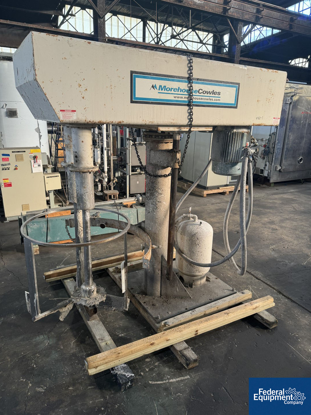 50/30 Morehouse Cowles Dual Shaft Disperser, S/S | Federal Equipment ...
