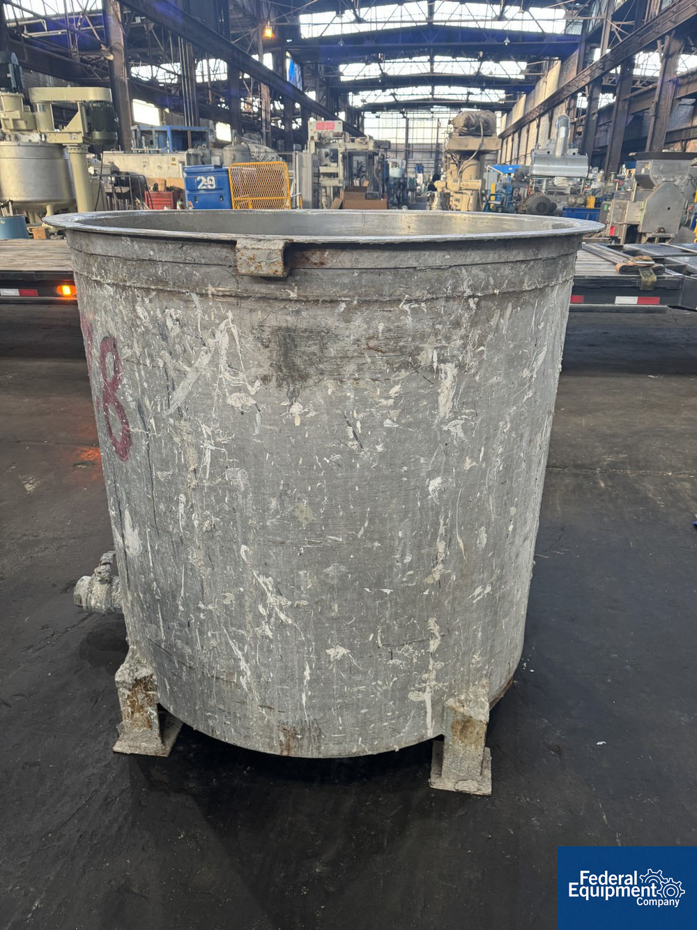 300 Gal Stainless Steel Dispersion Tank | Federal Equipment Company