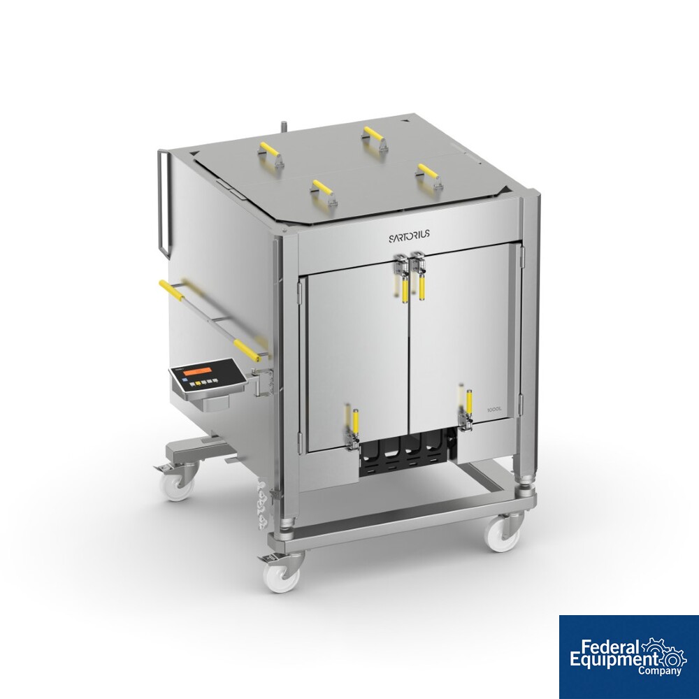 1,000 Liter Sartorius Palletank for Mixing Jacketed PED with Weighing ...