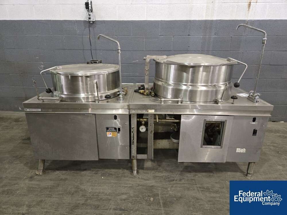 Market Forge Commercial Dual Soup Kettles, Model MT60E | Federal ...