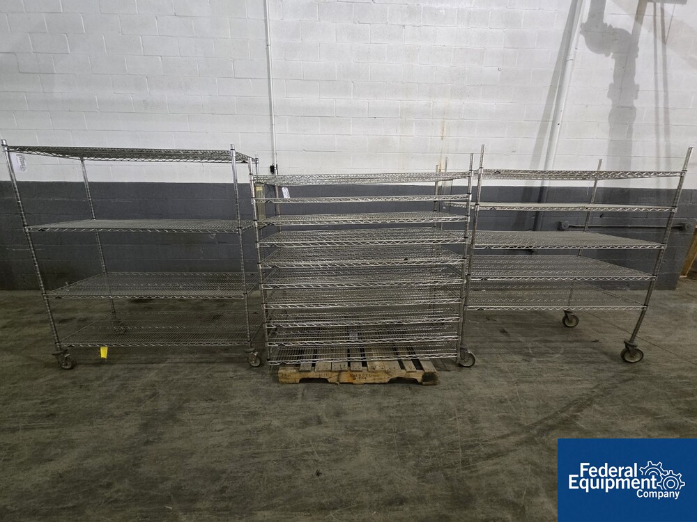 (3) Steel Storage Racks | Federal Equipment Company