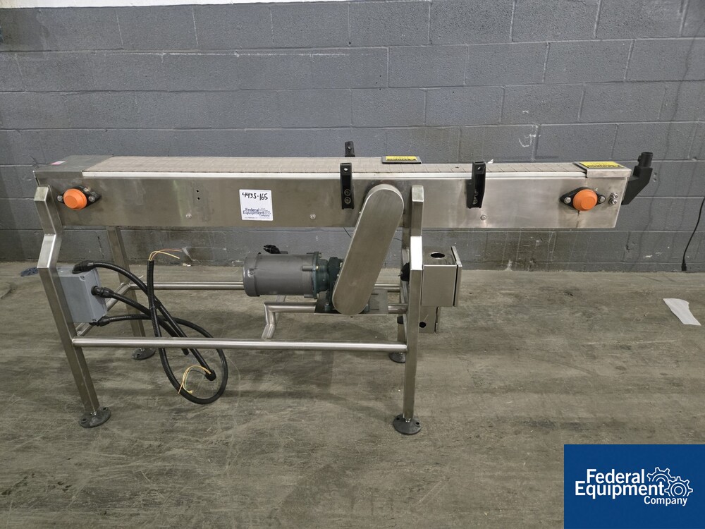 4" Wide Double Belt Conveyor | Federal Equipment Company