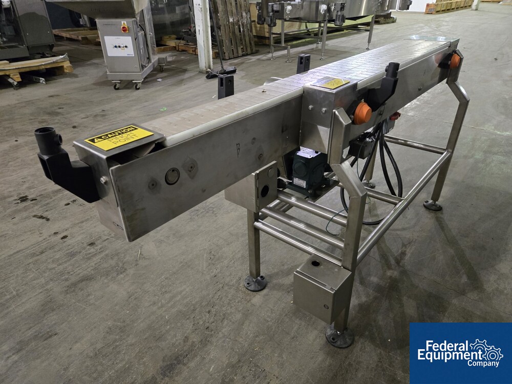 4" Wide Double Belt Conveyor | Federal Equipment Company