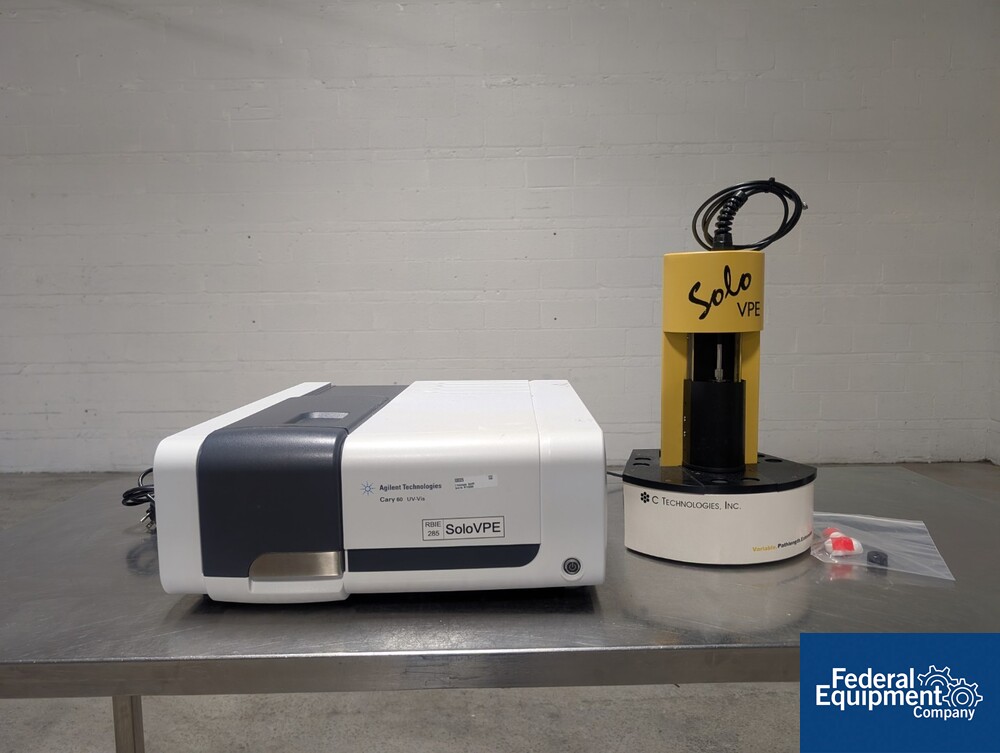 Agilent Cary-60 UV-Vis Spectrometer, with Solo VPE | Federal Equipment ...