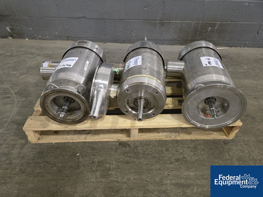 (3) SPX Stainless Steel Pump Drives | Federal Equipment Company