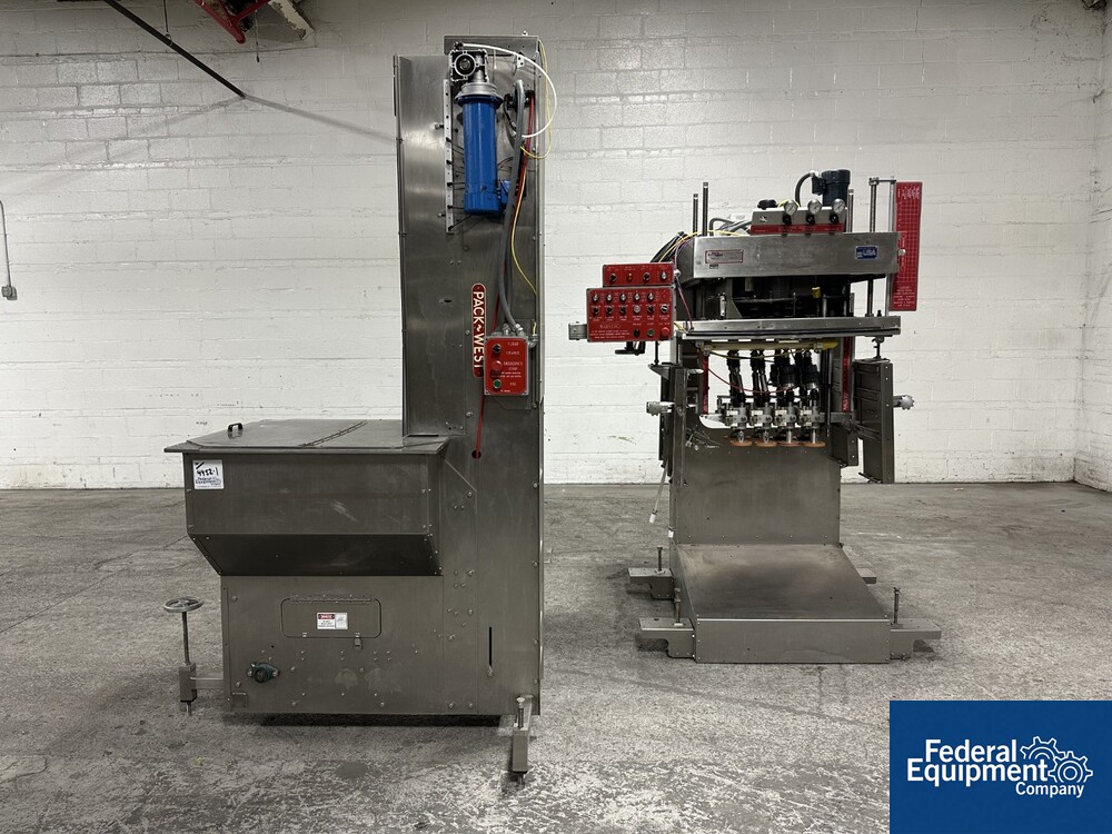 Pack-West Inline Capper, model Auto 200 Torquer | Federal Equipment Company