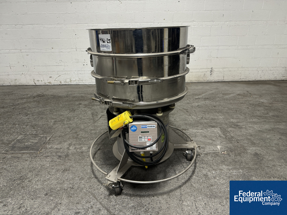 30" Sweco Screen, S/S, Double Deck | Federal Equipment Company