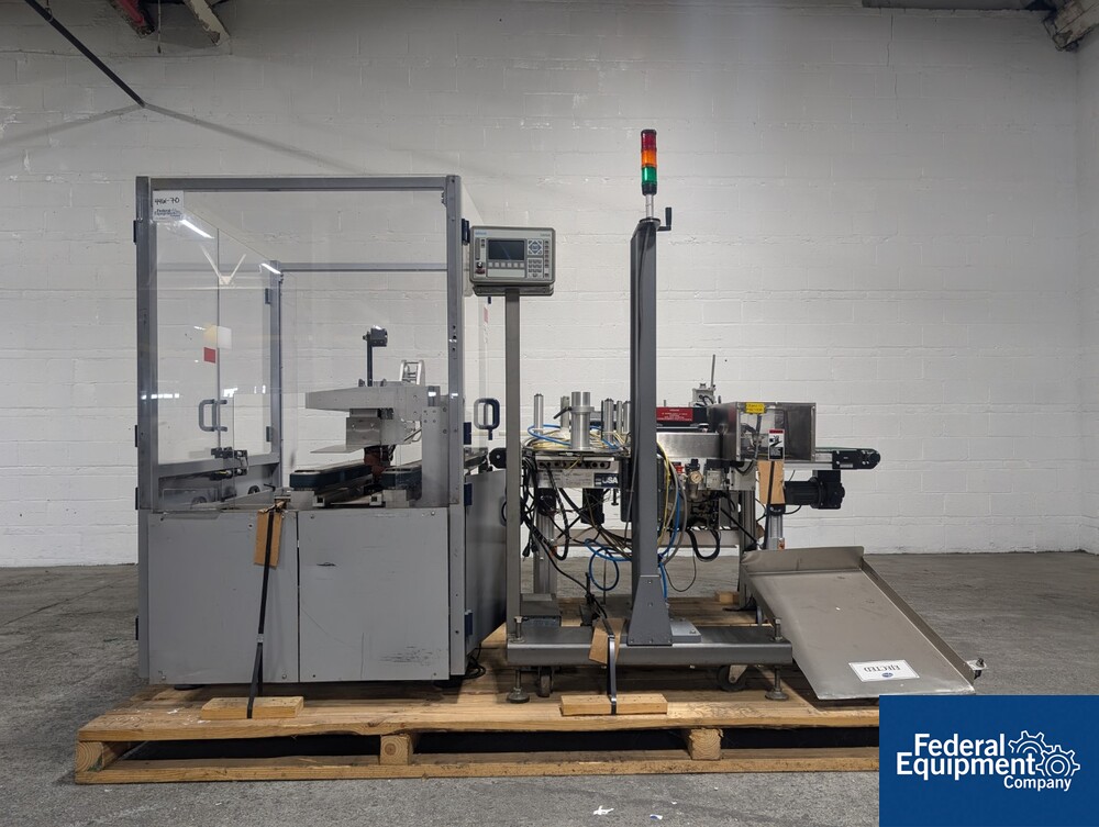 NJM 400R Labeler and Case Packer | Federal Equipment Company