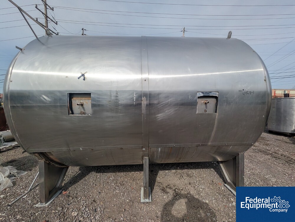 4,000 Gal McCann Fab Tank, S/S, Horizontal | Federal Equipment Company