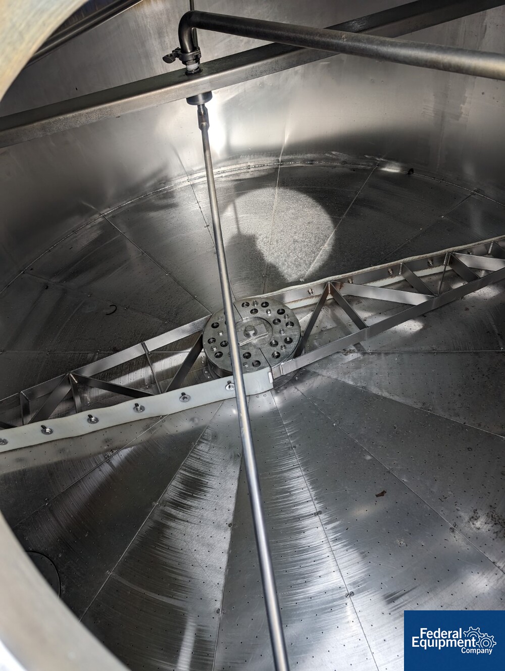 3,100 Gal Mash Tun Process Vessel, S/S | Federal Equipment Company