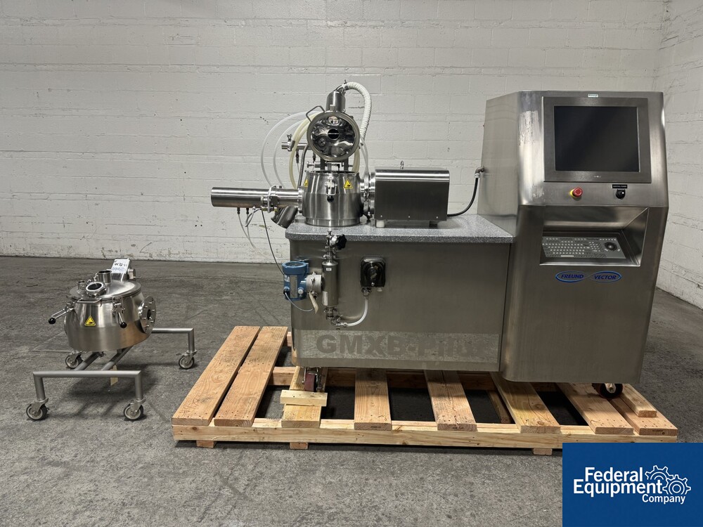 25 Liter Freund Vector High Shear Granulator Model GMXB-PILOT | Federal ...