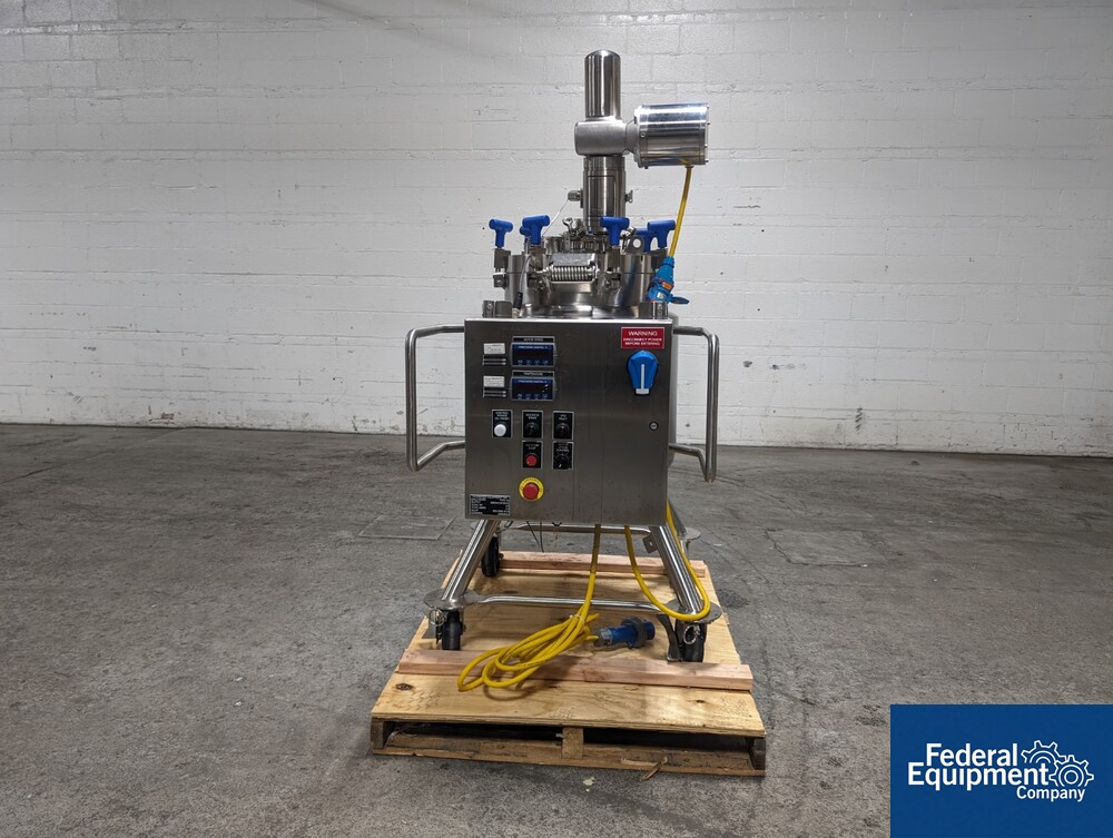 25 Gal Feldmeier Agitated Receiver, 316 S/S, 60# | Federal Equipment Company