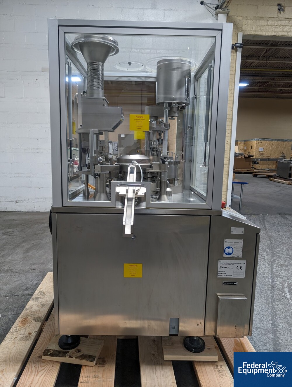 IMA Zanasi 6F Automatic Capsule Filler | Federal Equipment Company