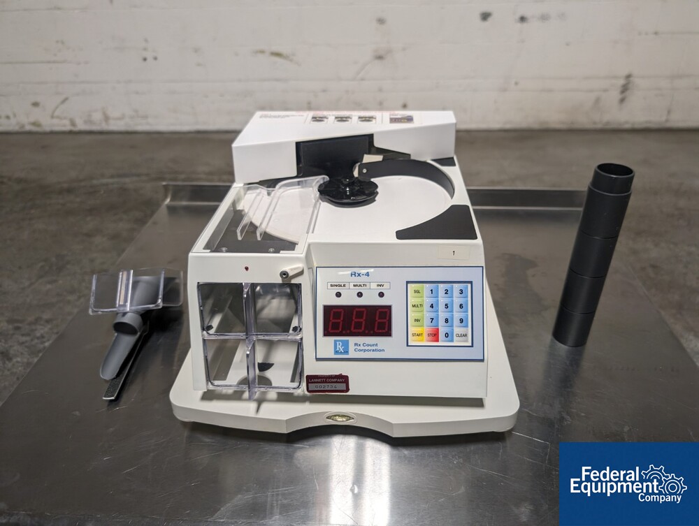 Rx Count Corporation Tablet Counter, Model Rx-4 | Federal Equipment Company