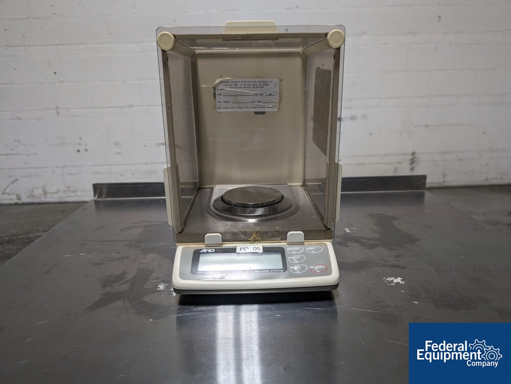 AND Analytical Balance, Model HR-200 | Federal Equipment Company