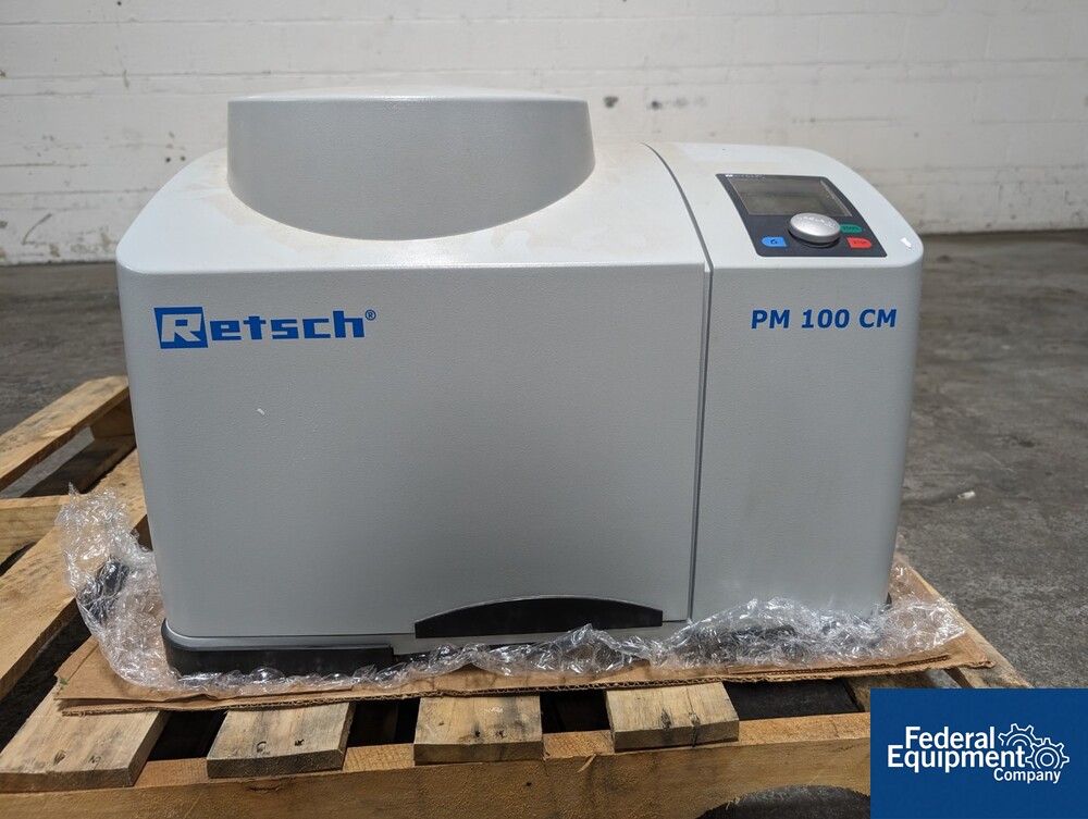 Retsch Planetary Ball Mill, Model PM 100 CM | Federal Equipment Company