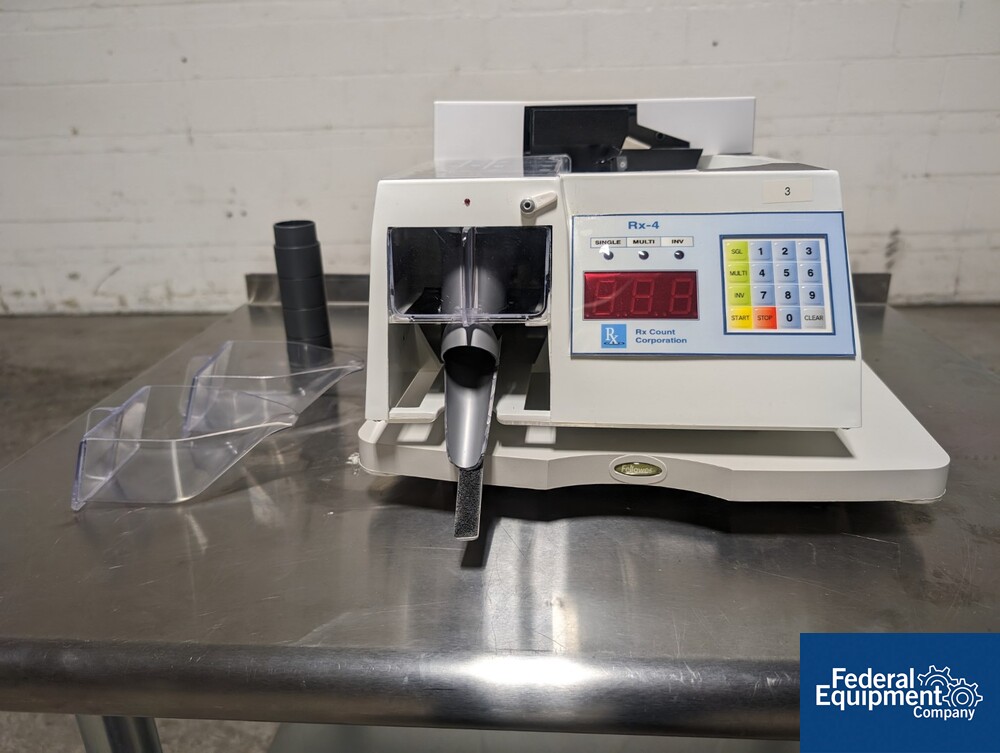 Rx Count Corporation Tablet Counter,, Model Rx-4 | Federal Equipment ...