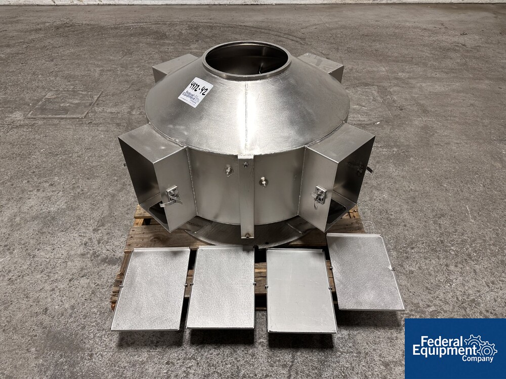 30" Vector Hi-Coater Coating Pan, S/S | Federal Equipment Company