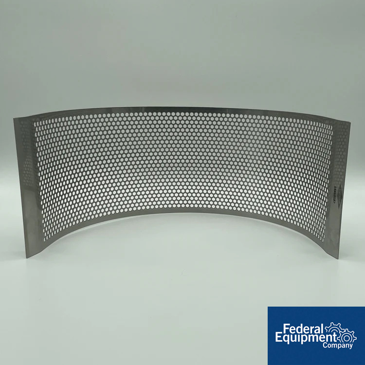 0.187" (4-Mesh) D6 Fitzmill Screen | Federal Equipment Company