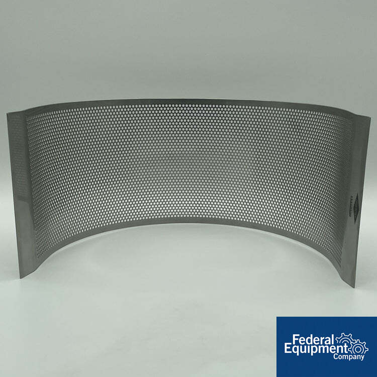 0.109" (7-Mesh) D6 Fitzmill Screen | Federal Equipment Company