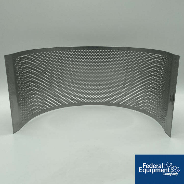 0.093" (8-Mesh) D6 Fitzmill Screen | Federal Equipment Company