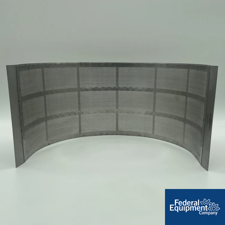 0.027" (25-Mesh) D6 Fitzmill Screen | Federal Equipment Company