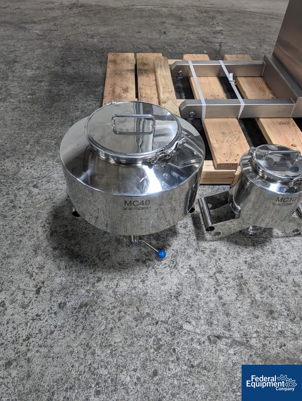 Bohle Bin Blender, Model LM40 | Federal Equipment Company